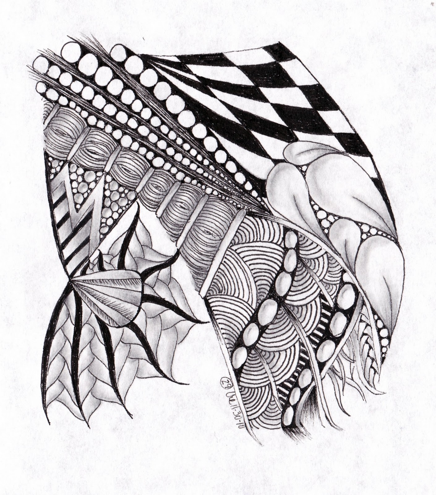 Zentangles by Laurie