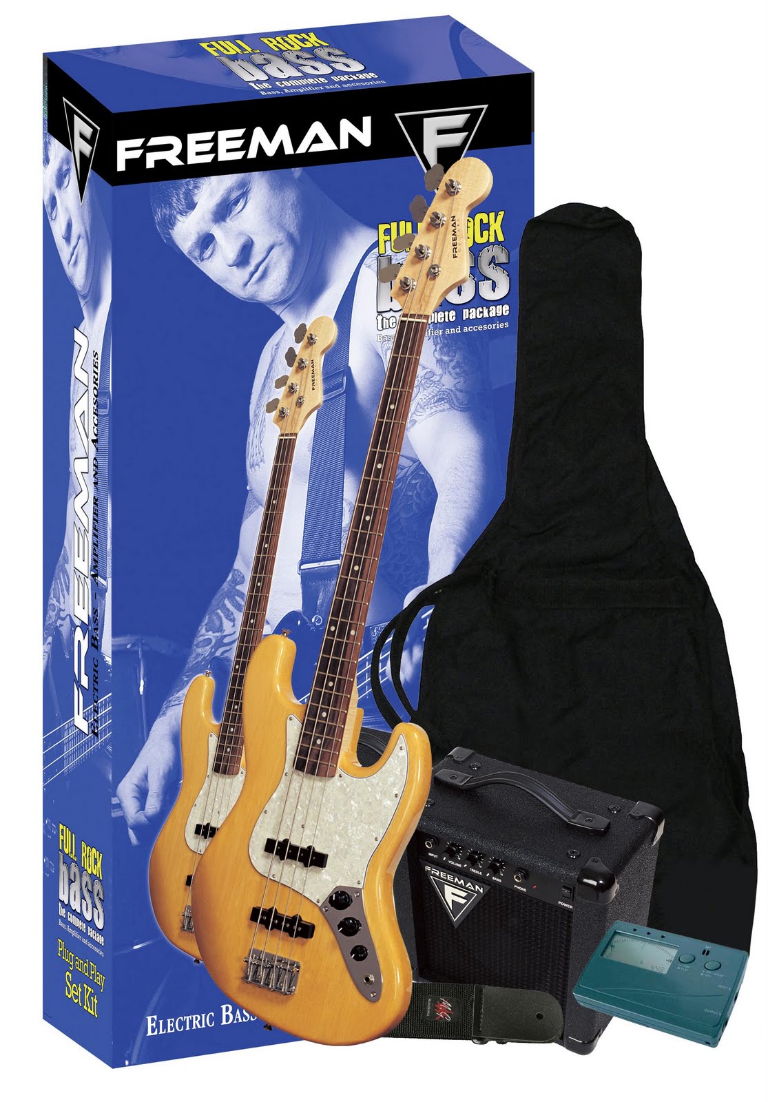 PACK DE BAJO FREEMAN FULL ROCK