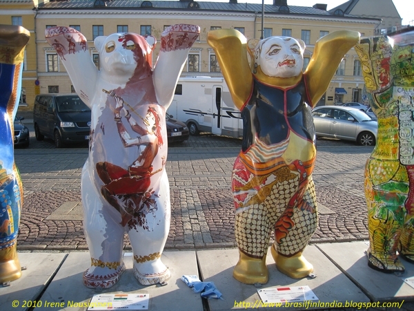 BRASIL - FINLÂNDIA: UNITED BUDDY BEARS EM HELSINKI