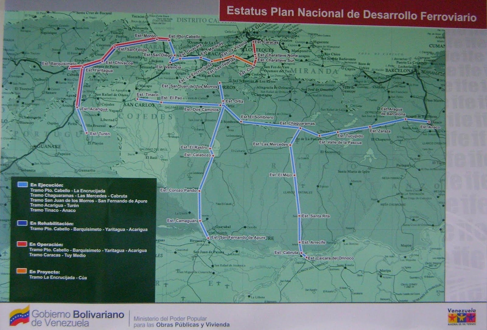 El Mundo de las Obras Civiles: ESTATUS DEL PLAN FERROVIARIO NACIONAL ...