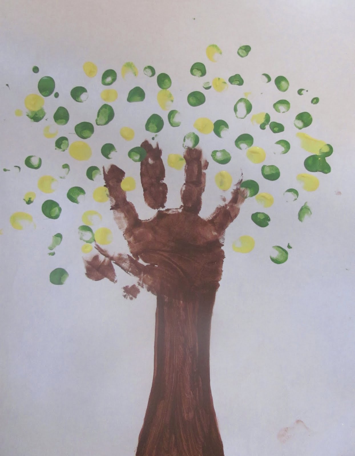 itmom: Nature Inspired Handprint Art