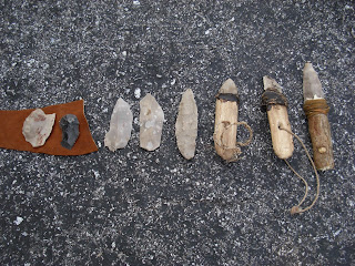 Owen's Ancestral Skills and Primitive Tech. Blog: Stone tools