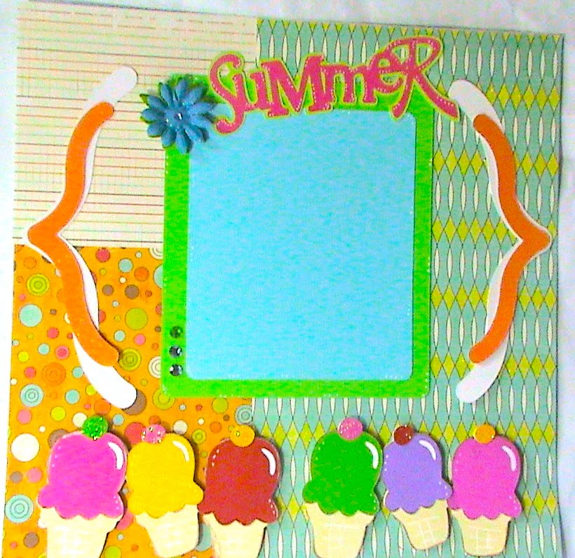 made by dawnica: Ice Cream Layout