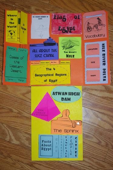 Thousand Square Feet: Lapbook on Egypt