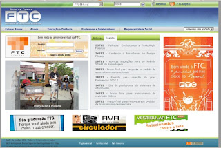 WebJornal Laboratório: Novo Portal FTC