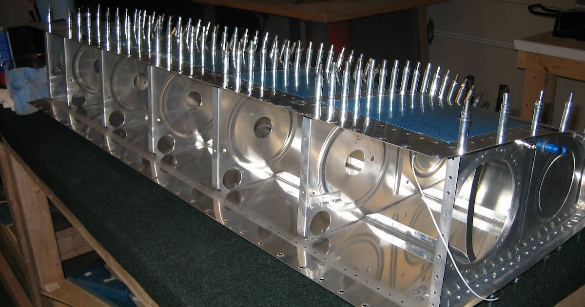 Chad and Bekah's RV-7: Left Tank Fay Sealing