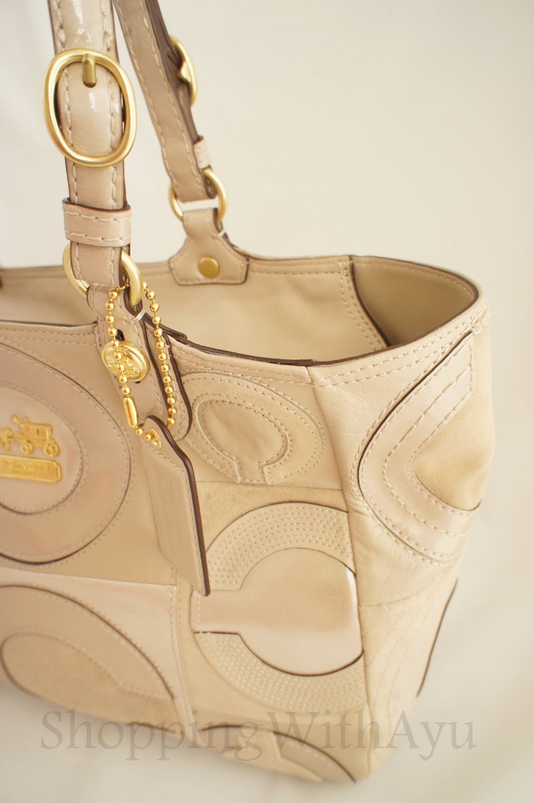 Shopping With Ayu: COACH Mia Inlaid C Tote Style 15748