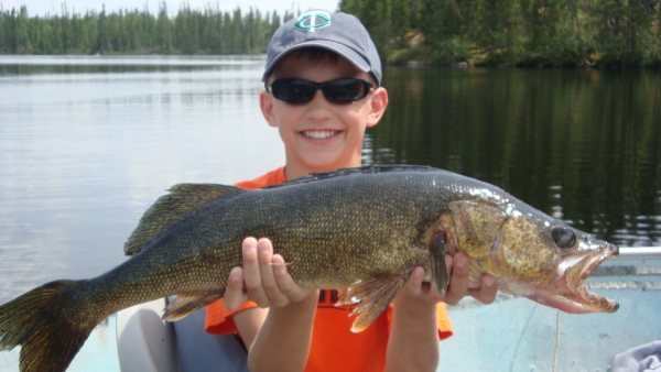Shearstone Lake pictures of a few big ones! | Amik Outposts