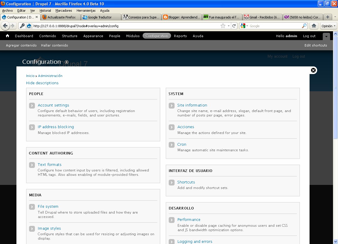 Aprendiendo CMS: Nuevas caracteristicas de Drupal 7