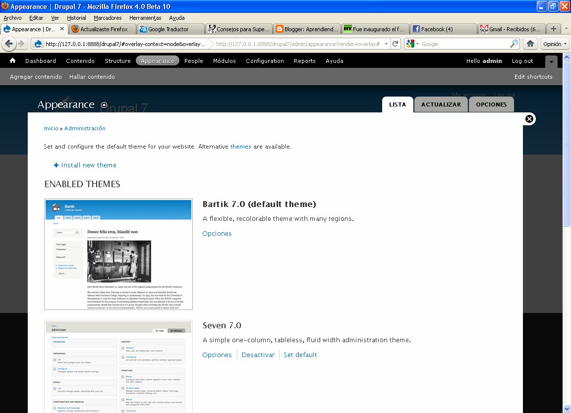 Aprendiendo CMS: Nuevas caracteristicas de Drupal 7