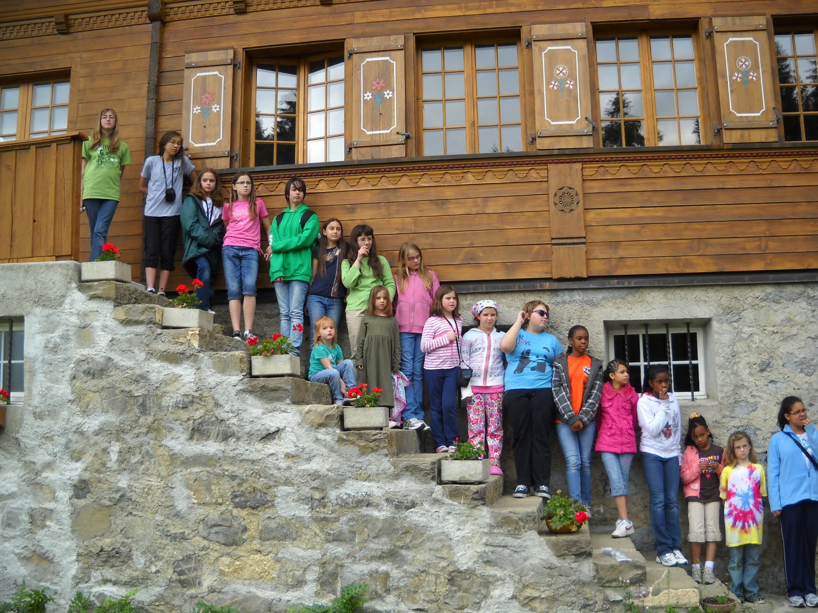 Kennedy's European Experience: Our Chalet - Girl Scout Trip