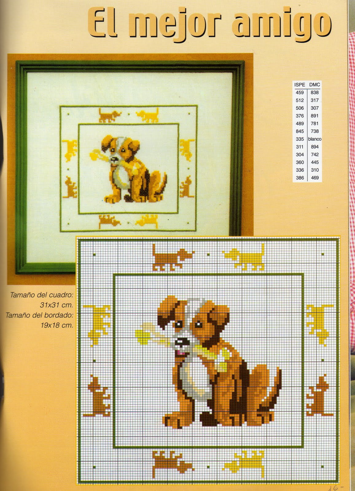 Punto de cruz perros - Imagui