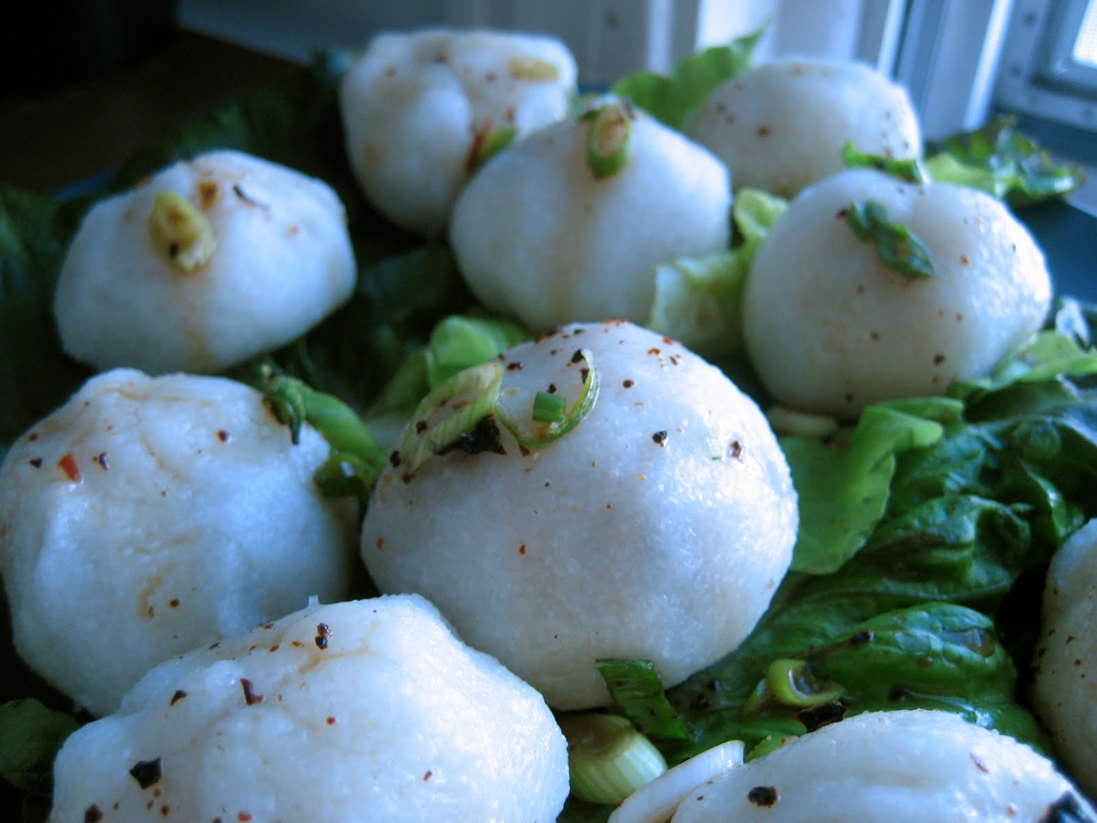 Wild Honey: Sticky Rice Dumplings with Mung Beans, Pork and Shrimp ...