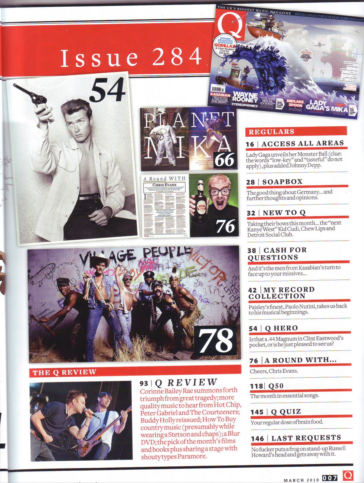 MediaMagazine: Evauation of Q contents pages.