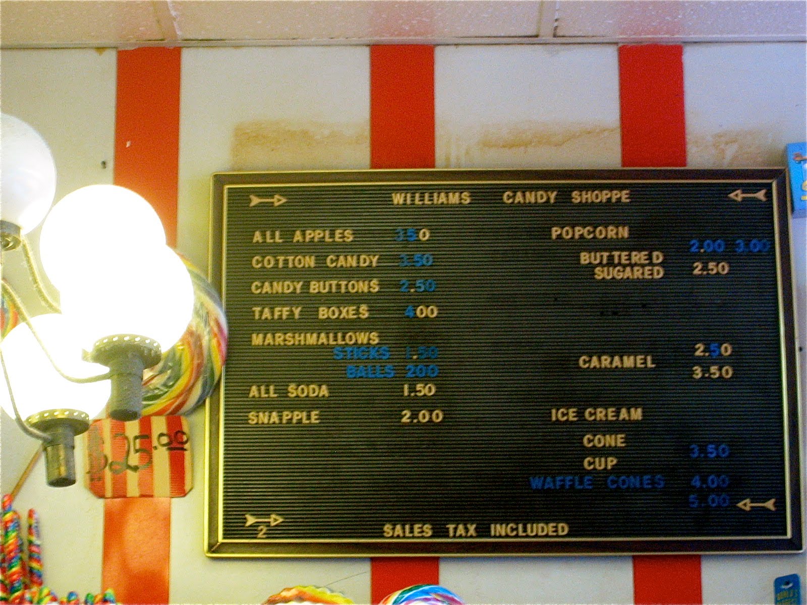 Jeremiah's Vanishing New York: Williams Candy Shoppe