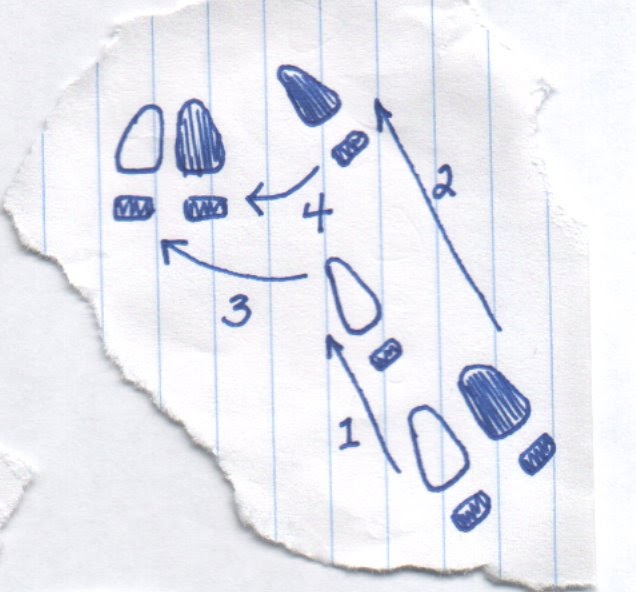 BallroomDancething: Social Foxtrot - Swaying Side Step