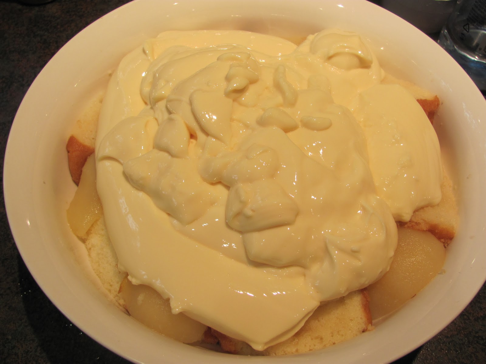 Mrs Cake: Ginger and Pear Trifle