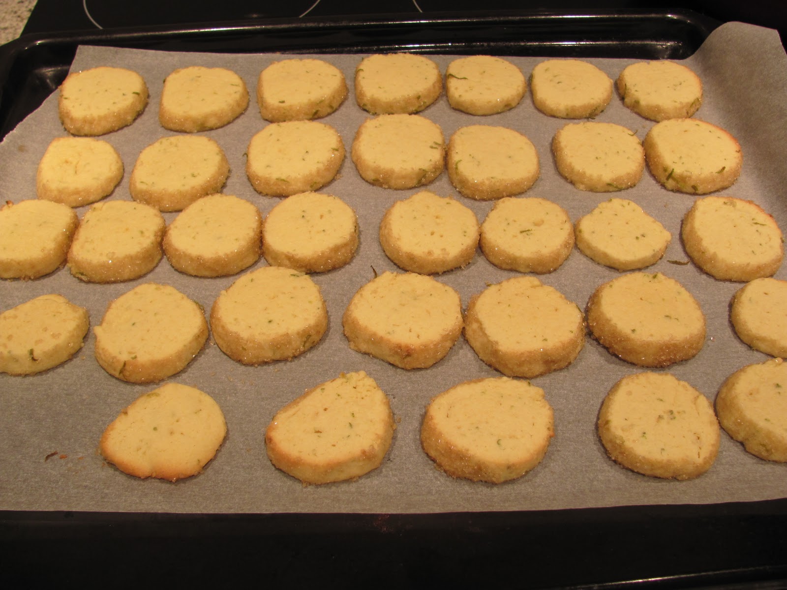 Mrs Cake: Lime Shortbread