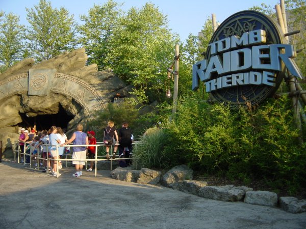 The G-Force Blog: Tomb Raider: The Ride to The Crypt