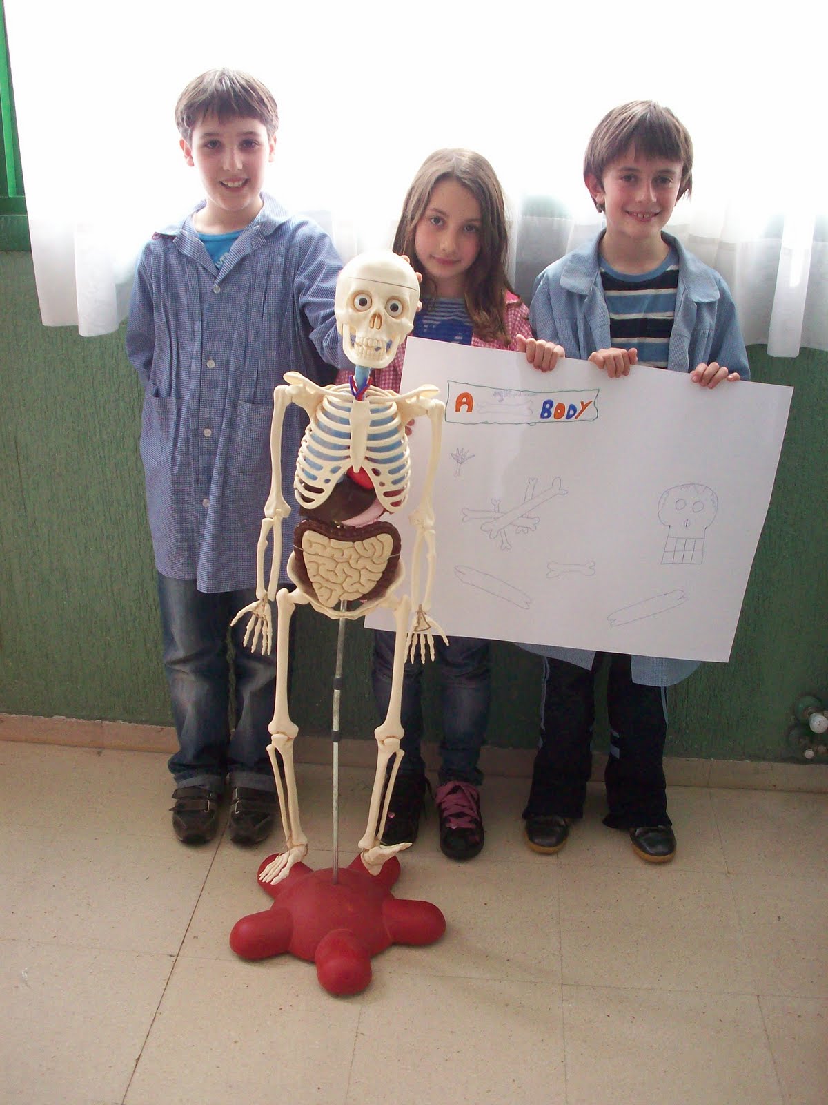 ARTXANDAPE ENGLISH and SCIENCE: THE BODY// 4TH GRADE STUDENTS