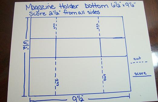 Got Rubber...Will Stamp!: Mini Magazine Holder Dimensions