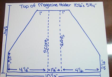 Got Rubber...Will Stamp!: Mini Magazine Holder Dimensions