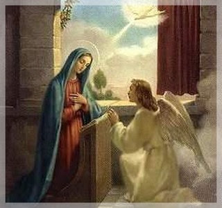 ESPIRICONTIGO: LA ANUNCIACION DEL ANGEL A MARIA