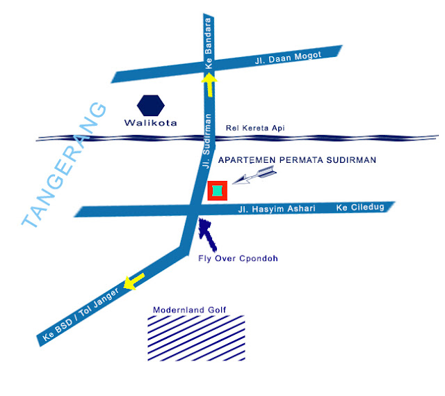 Lokasi | Apartemen Sudirman View