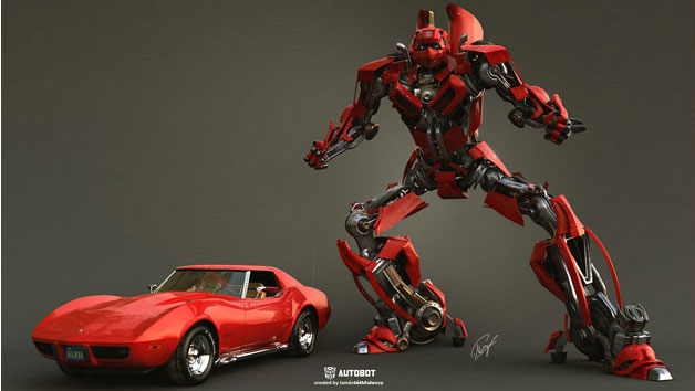 THE BEST NEW WALLPAPER COLLECTION: 3D transformer robot wallpaper