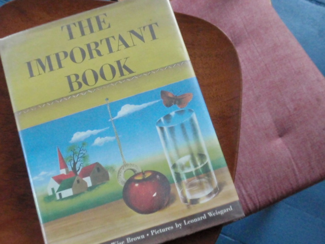 Natural Kids: Book Review : Important Things