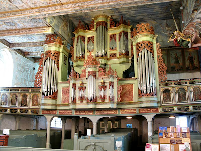 PIPE ORGANS: Lüdingworth, St. Jacobi Germany 1599 Antonius Wilde 1683 ...