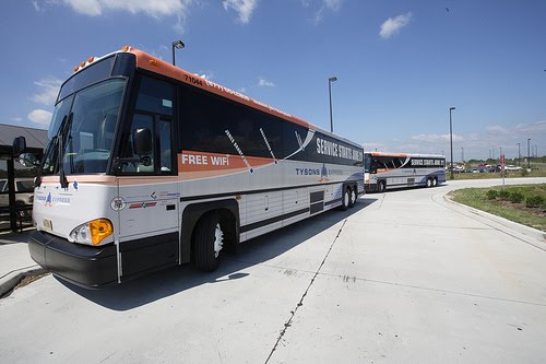 Pictures from the Lanch of the New Tysons Corner Bus Service
