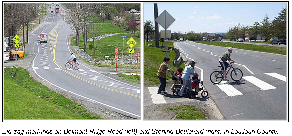 Zig-Zag Pavement Markings are Effective