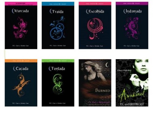 Autor Tanner Menezes: Resenha Livro - "Marcada" P.C. Cast e kristin Cast