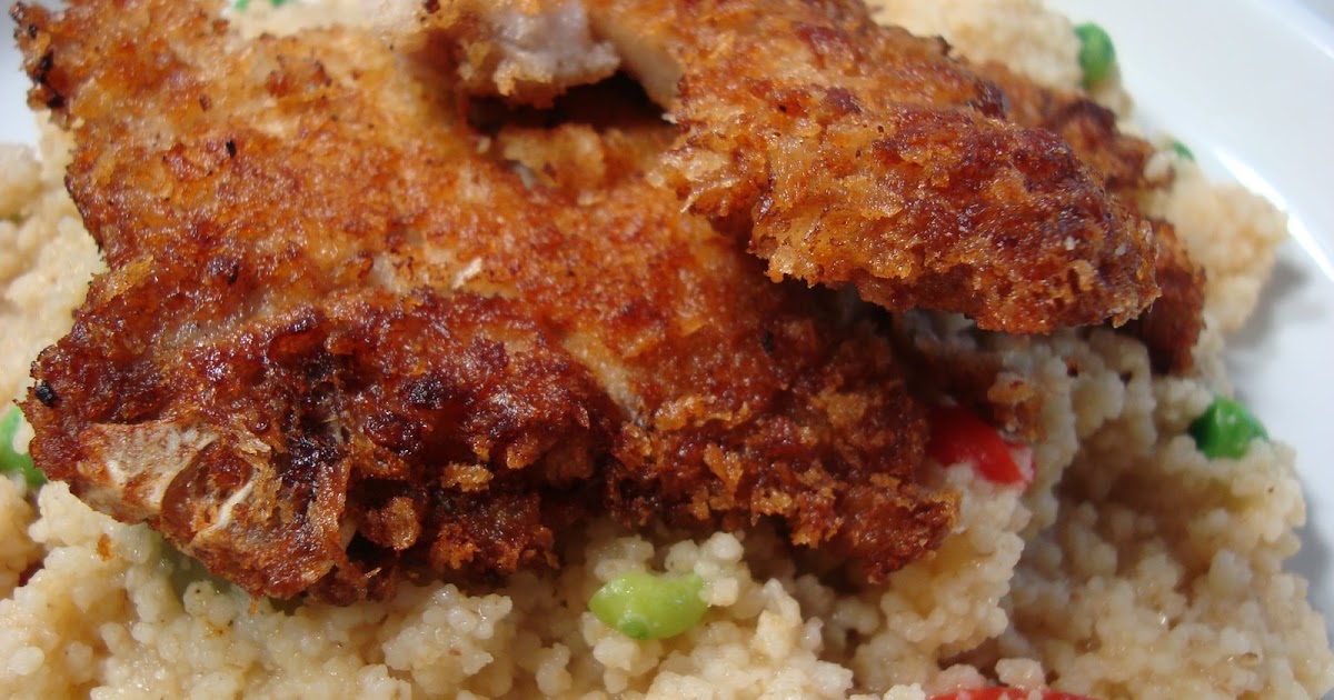 Panko Pork Cutlets & Confetti Couscous - What's Cookin, Chicago