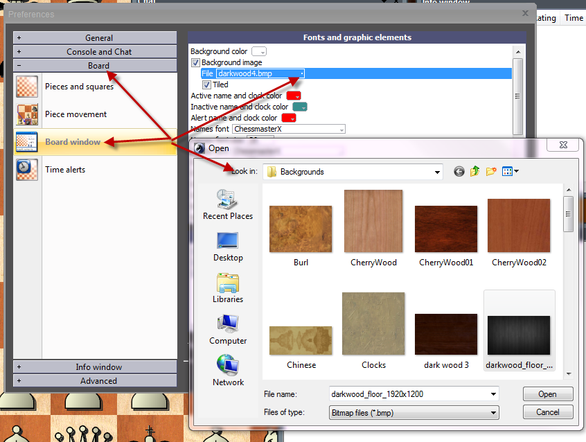 ROCKY ROOK: BabasChess Background or Wallpaper for your Board