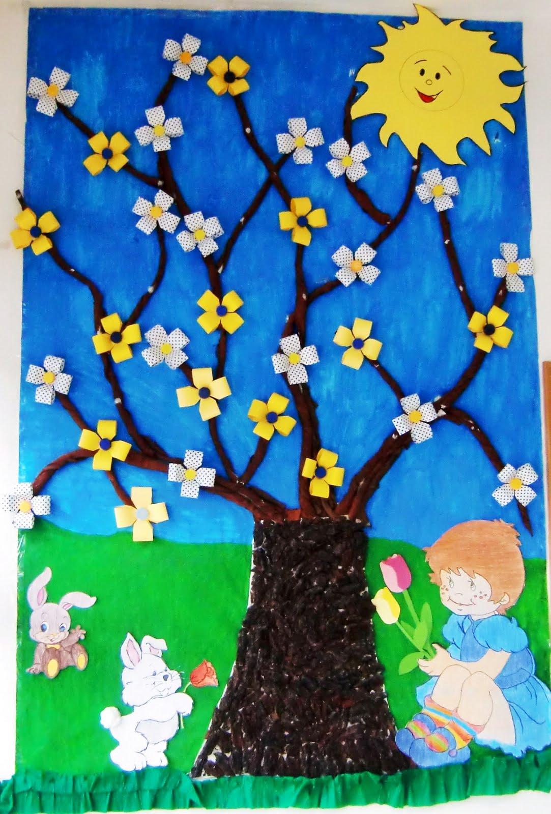 Sala Mágica EB de S.Jorge - FAFE: PAINEL DE PRIMAVERA