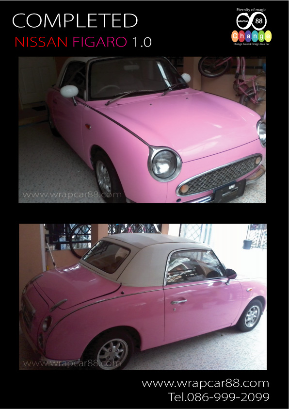Eternity of Majic Wrapcar88: nissan figaro 1.0 pink color