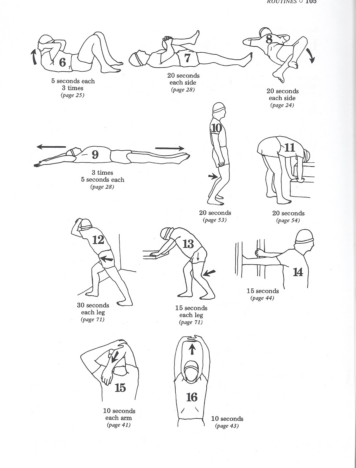 Ultra Fit SF: Good stretches for before and after working out...