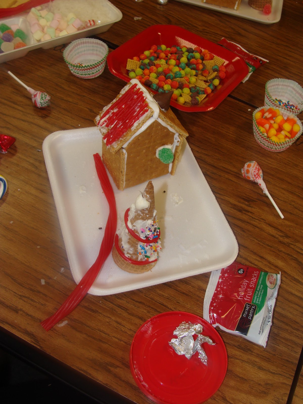 Room Moms Rock: "Gingerbread" Houses 2010