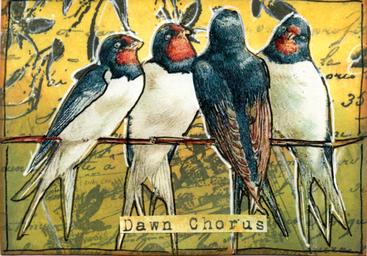 Mandy's Magical World of Art: Dawn Chorus