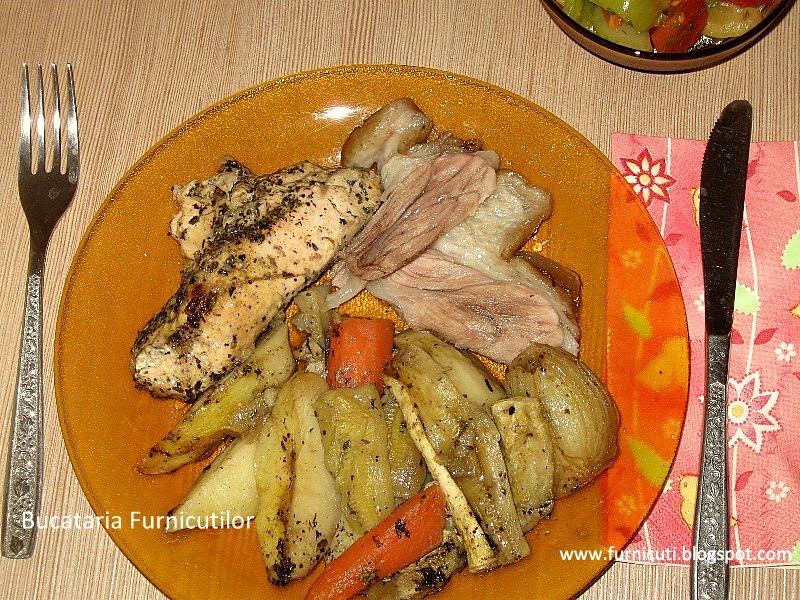 Bucataria Furnicutilor: Friptura la Cuptor