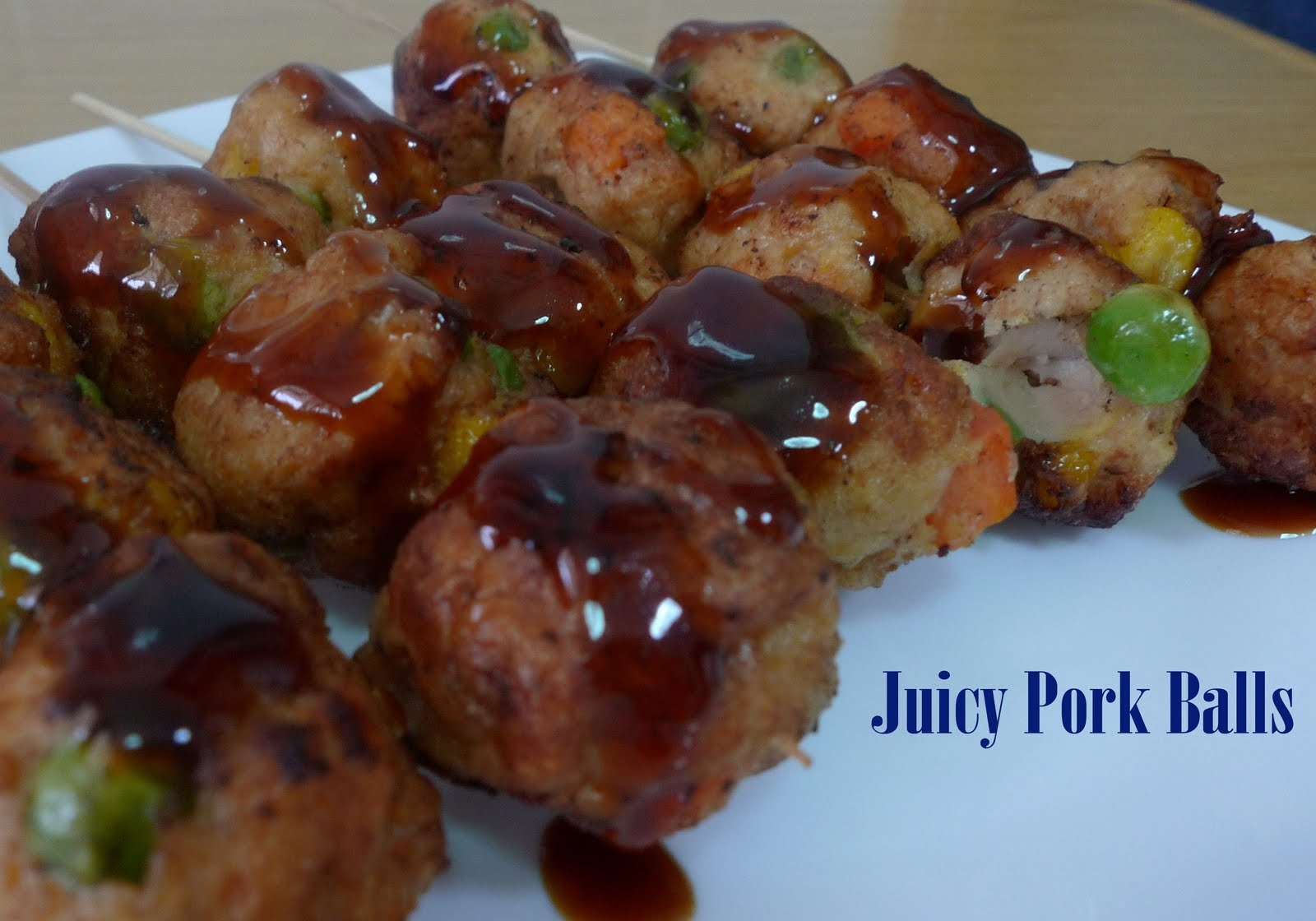 Salt Of The World: Aglio Olio with juicy Pork Balls