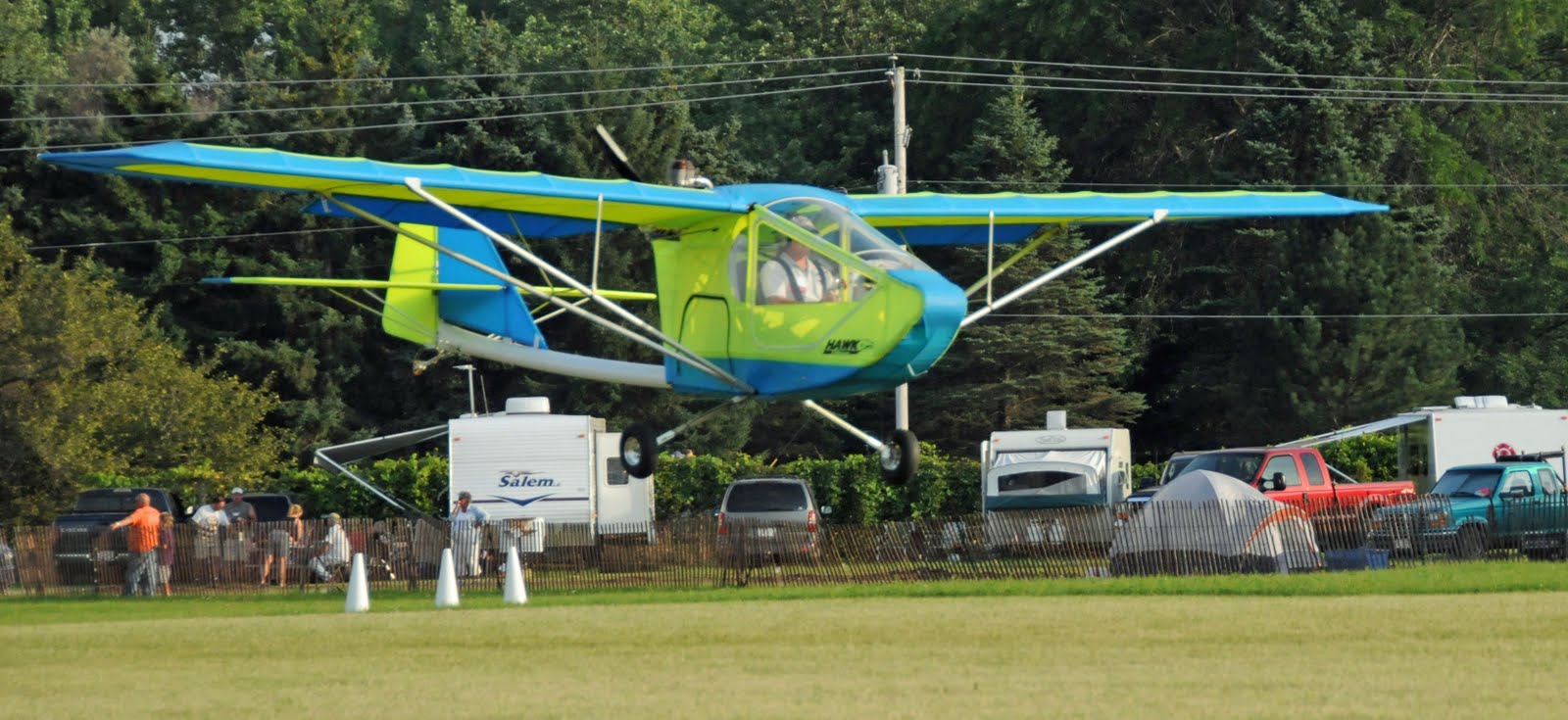 Standard Pilot Blog: At the Light Sport / Ultralight Field at Oshkosh