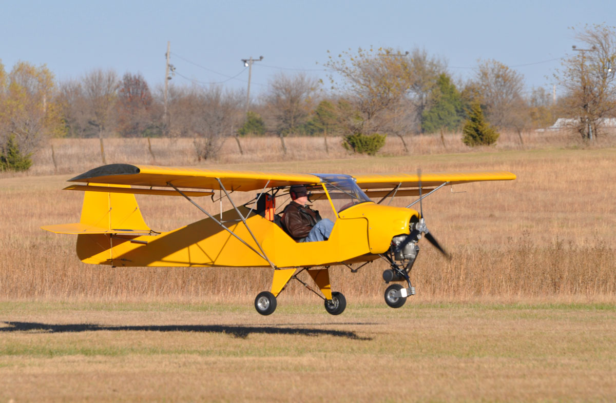 Standard Pilot Blog: Trike Test Flight; Pup Show Up