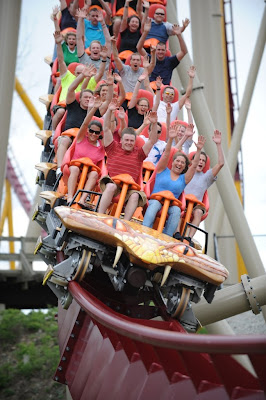 Kings Island Insider: Diamondback slithers way up steel coaster charts
