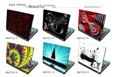 Laptop Vinyl Decals - Vectors