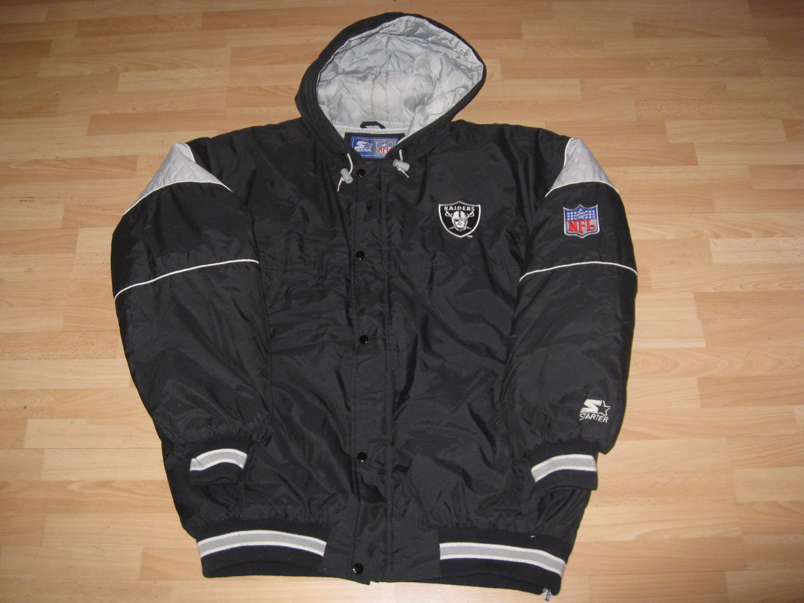 Virgil's Blog: LA Raiders Jacket x Starter