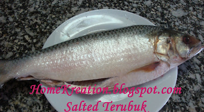 HomeKreation - Kitchen Corner: Salted Terubuk Fish ( Longtail Shad )
