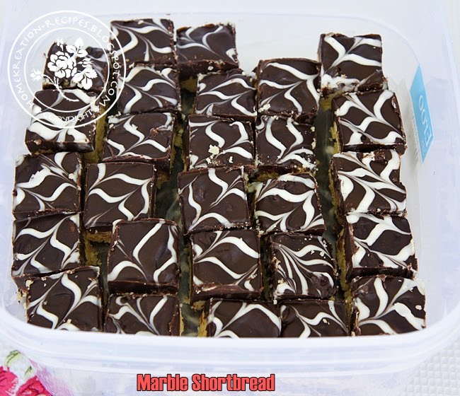 HomeKreation - Kitchen Corner: Marble Shortbread II